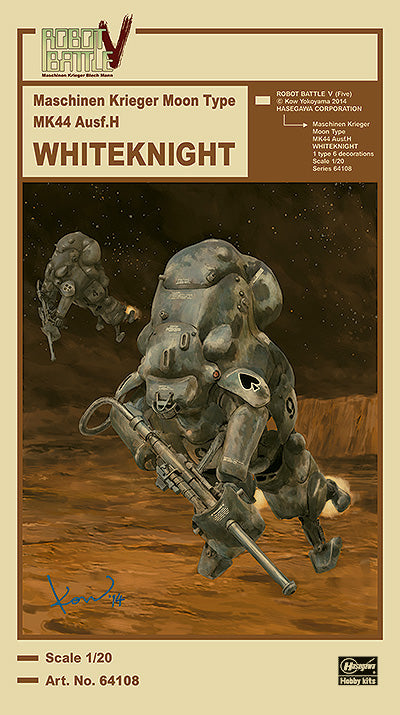 Hasegawa [MK64108] 1:20 Robot Battle V Maschinen Krieger MK44H Whitekn