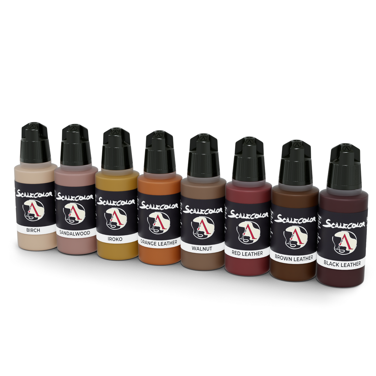 Scale75: Wood And Leather Paint Set